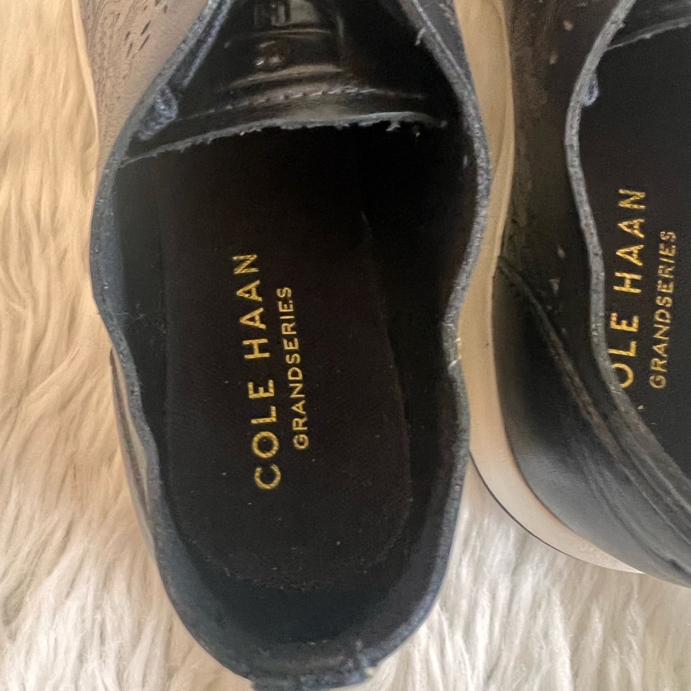 Cole Haan Grand Pro Tennis Lasercut Embroidered Black… - Gem